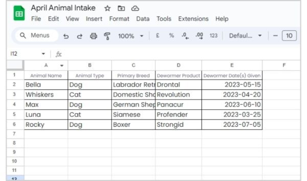Streamline Animal Profile Management: A Guide to Doobert Template ...