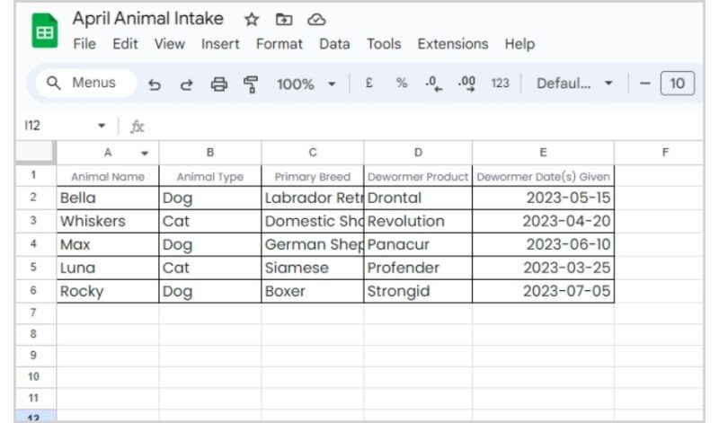 Streamline Animal Profile Management: A Guide to Doobert Template ...